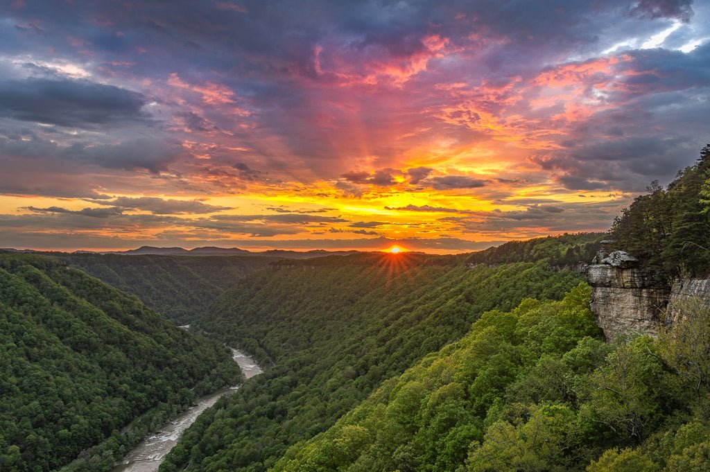 New River Gorge National Park WV Photography – Reflection in a Pool