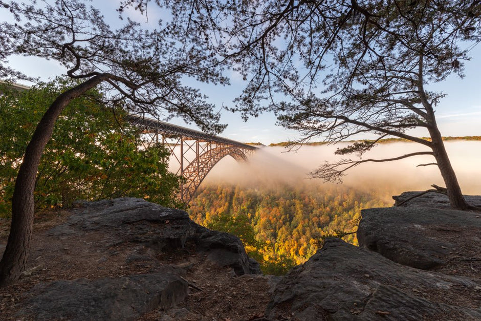 New River Gorge National Park WV Photography – Reflection in a Pool